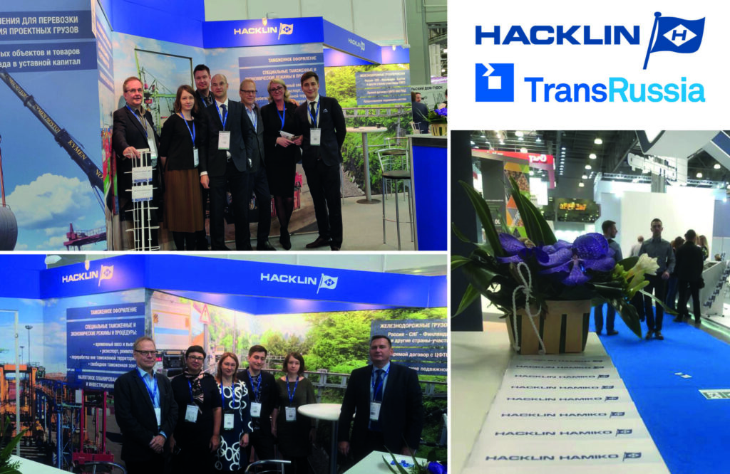 Thank you for visiting us at TransRussia 2019! - Hacklin Hamiko