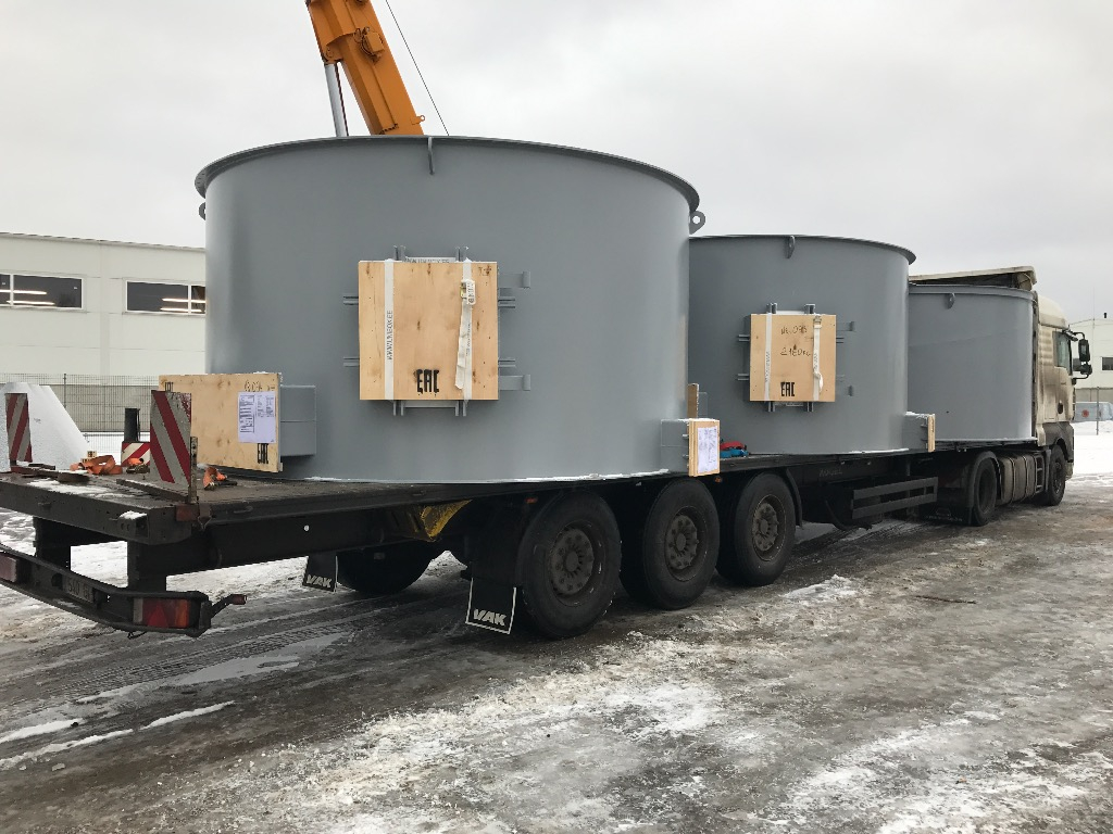 Process equipment for construction plant in Kazakhstan - Hacklin Hamiko