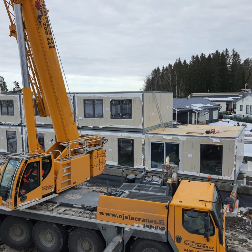 Prefabricated modules - Hacklin Hamiko