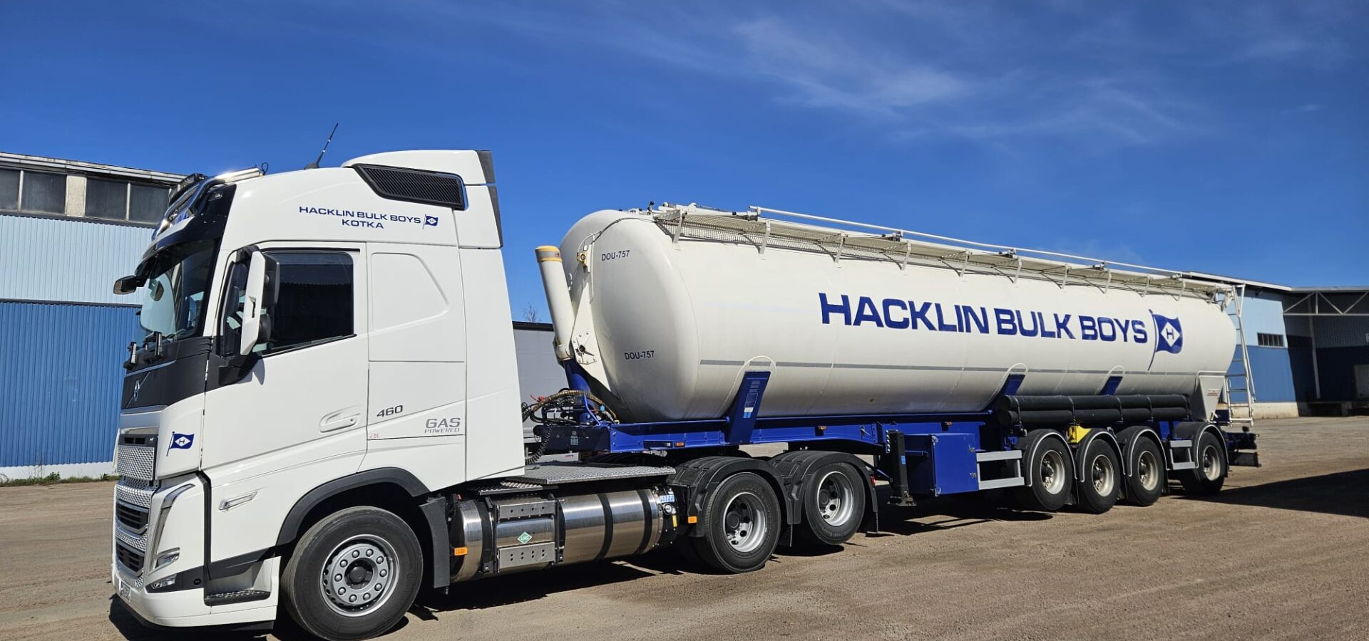 Eco-Friendly Biogas Powered Truck for Hacklin Bulk Boys - Hacklin Hamiko