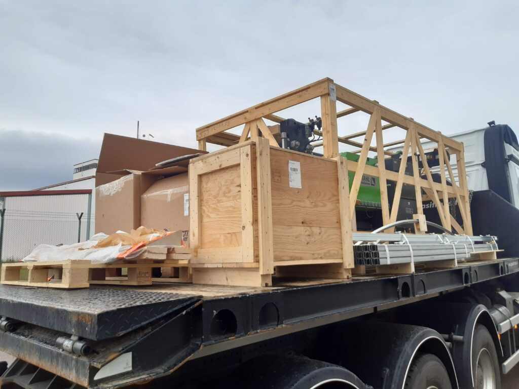 Projektilogistiikka - Hacklin Hamiko